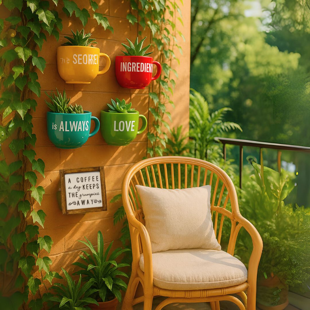 Ceramic Wall Decor Planters | The Secret Ingredient is Always Love ...