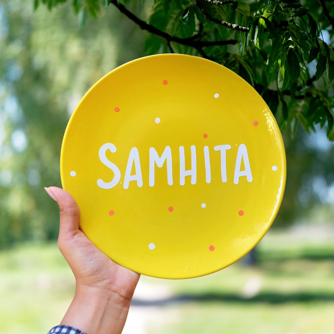 Celebrating Milestones | Customised Wall Plates | Name Plates | Person ...